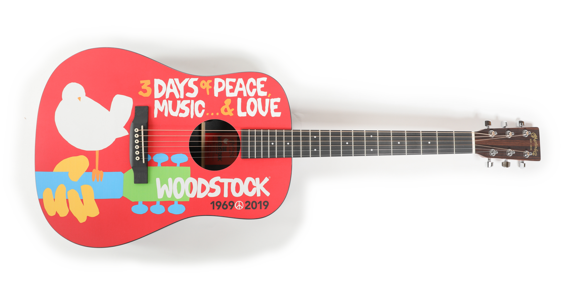 Martin DX 50th Woodstock Custom Signature – Weidenhof Guitar Collection